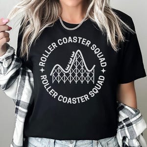 Roller Coaster Squad Shirt, Theme Park Group Shirt, Roller Coaster ...