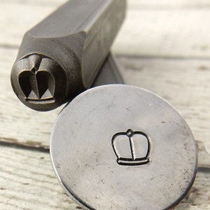 KINGS CROWN Metal Stamp, 6 Mm, Royal Crown, Hand Stamping Tool, Metal ...