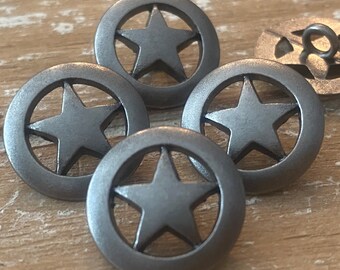 Texas Star Button - Etsy