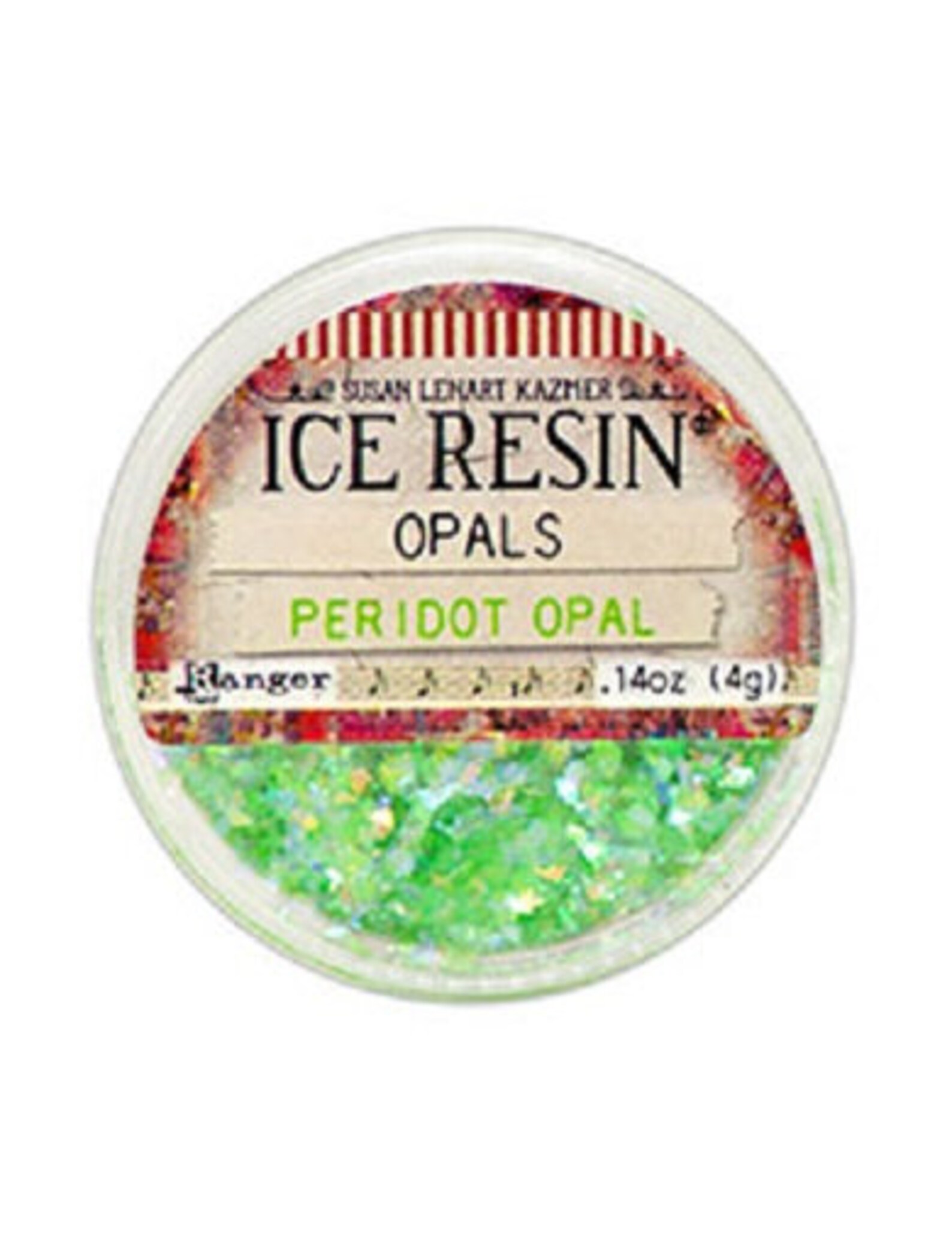Ice PERIDOT OPAL Inclusions Mica Glitter Art Mechanique - Etsy