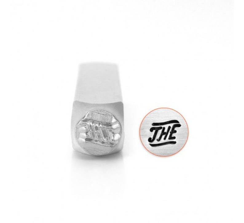 Impressart Fancy THE Metal Stamp the Stamp Word Stamp 6mm - Etsy