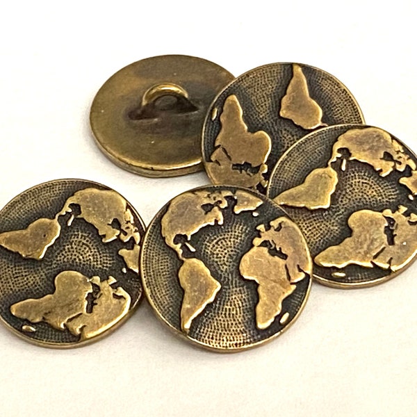 Brass Shank Button - Etsy