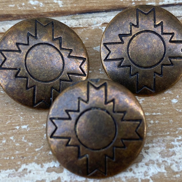 Copper Buttons - Etsy