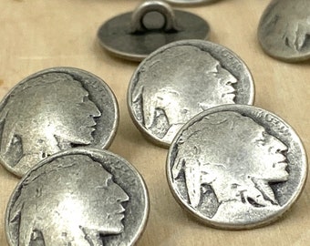 Indian Head Button | Etsy