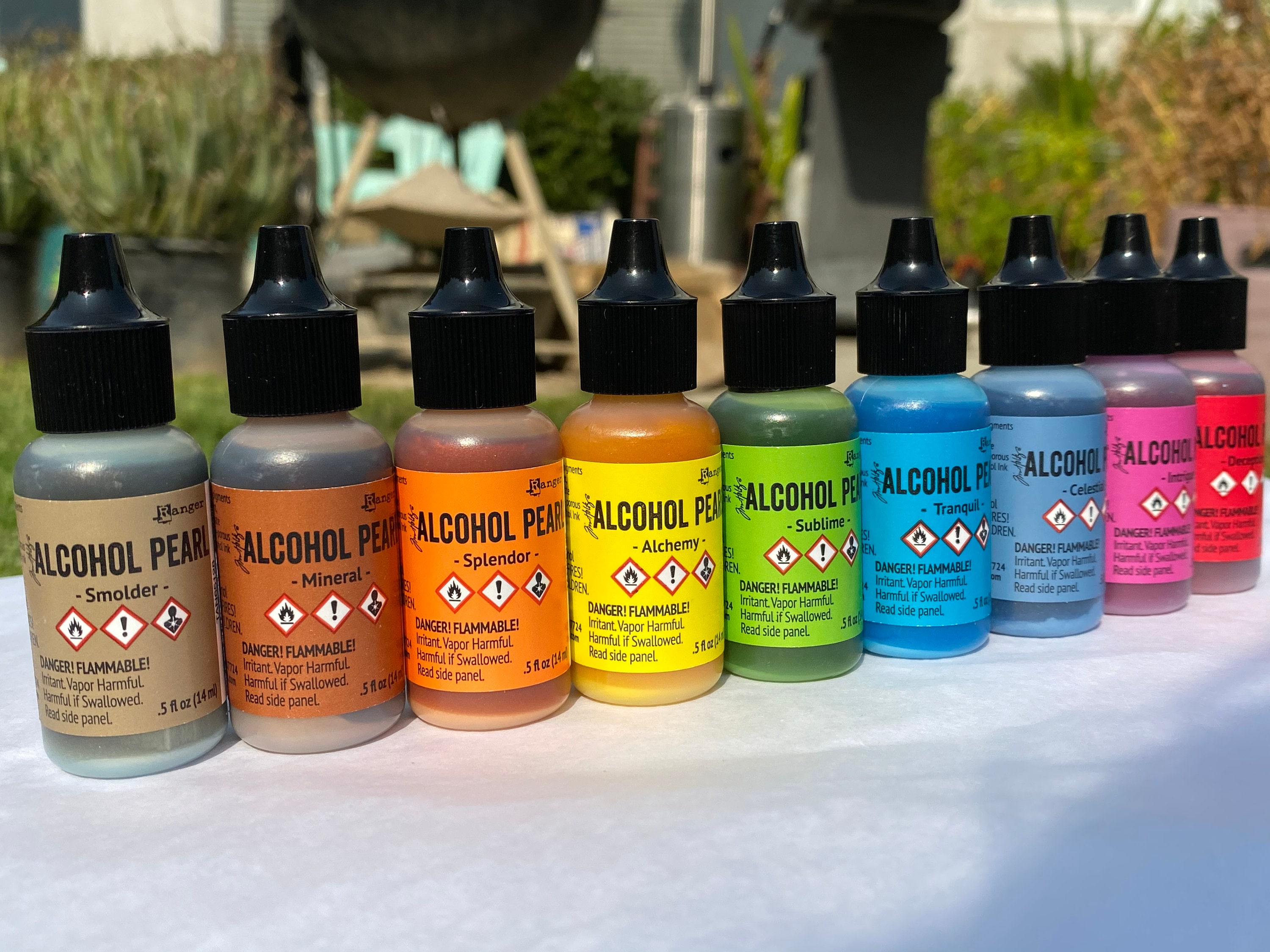 Pearl Alcohol Ink Choose Your Color Tim Holtz Alcohol Inks | Etsy