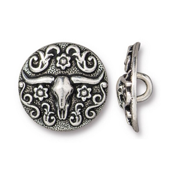 Silver Buttons - Etsy