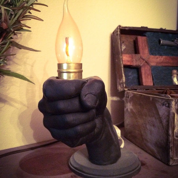 Hand Lamp - Etsy