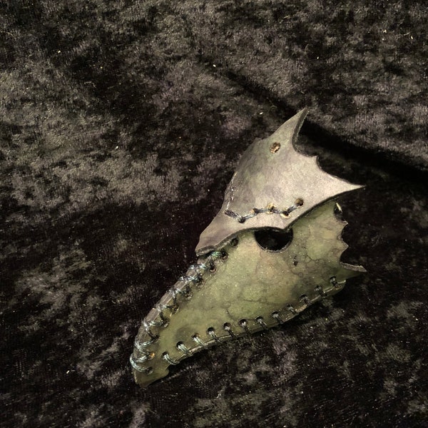 Leather Dragon Keychain - Etsy