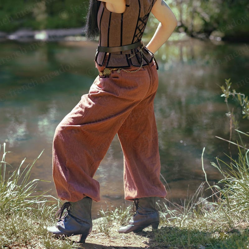 Yellow Renaissance Pants - Etsy