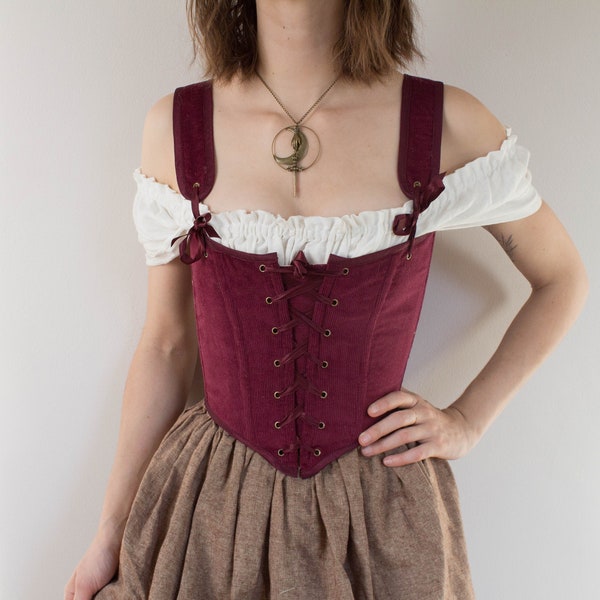 Burgundy Corduroy - Etsy