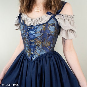 Navy Blue Renaissance Skirt Long Gathered Maxi Midi Skirt - Etsy Canada