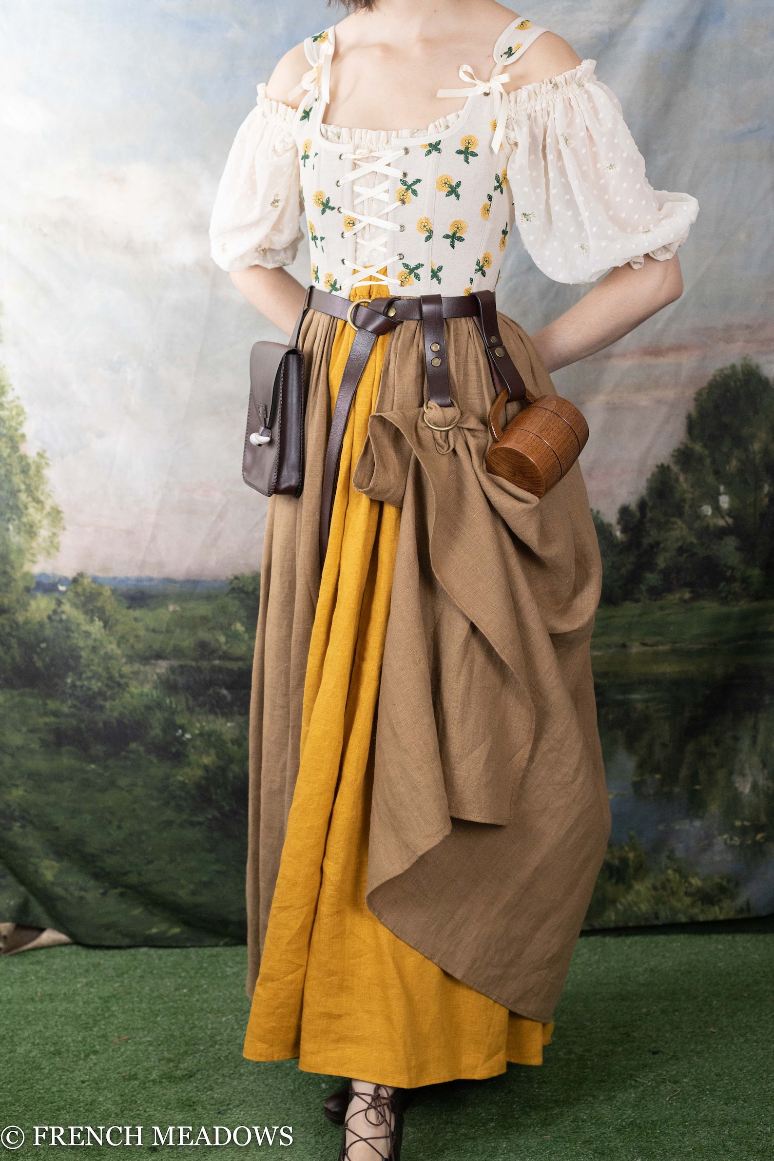 Leather Mug Holder Tankard Strap Tavern Mug Strap Renaissance Faire ...