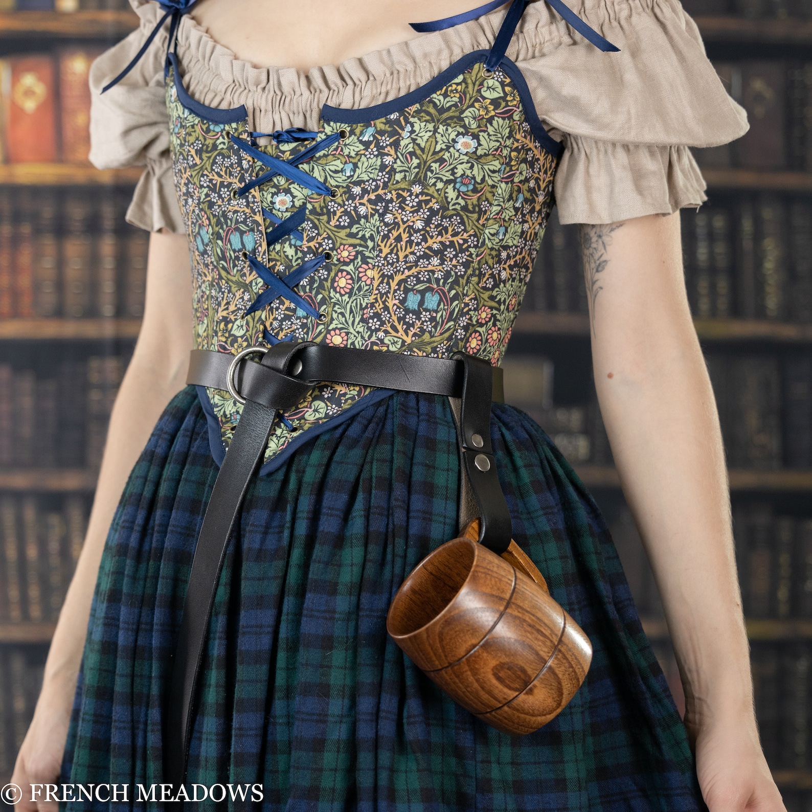 Leather Mug Holder Tankard Strap Tavern Mug Strap Renaissance Faire ...