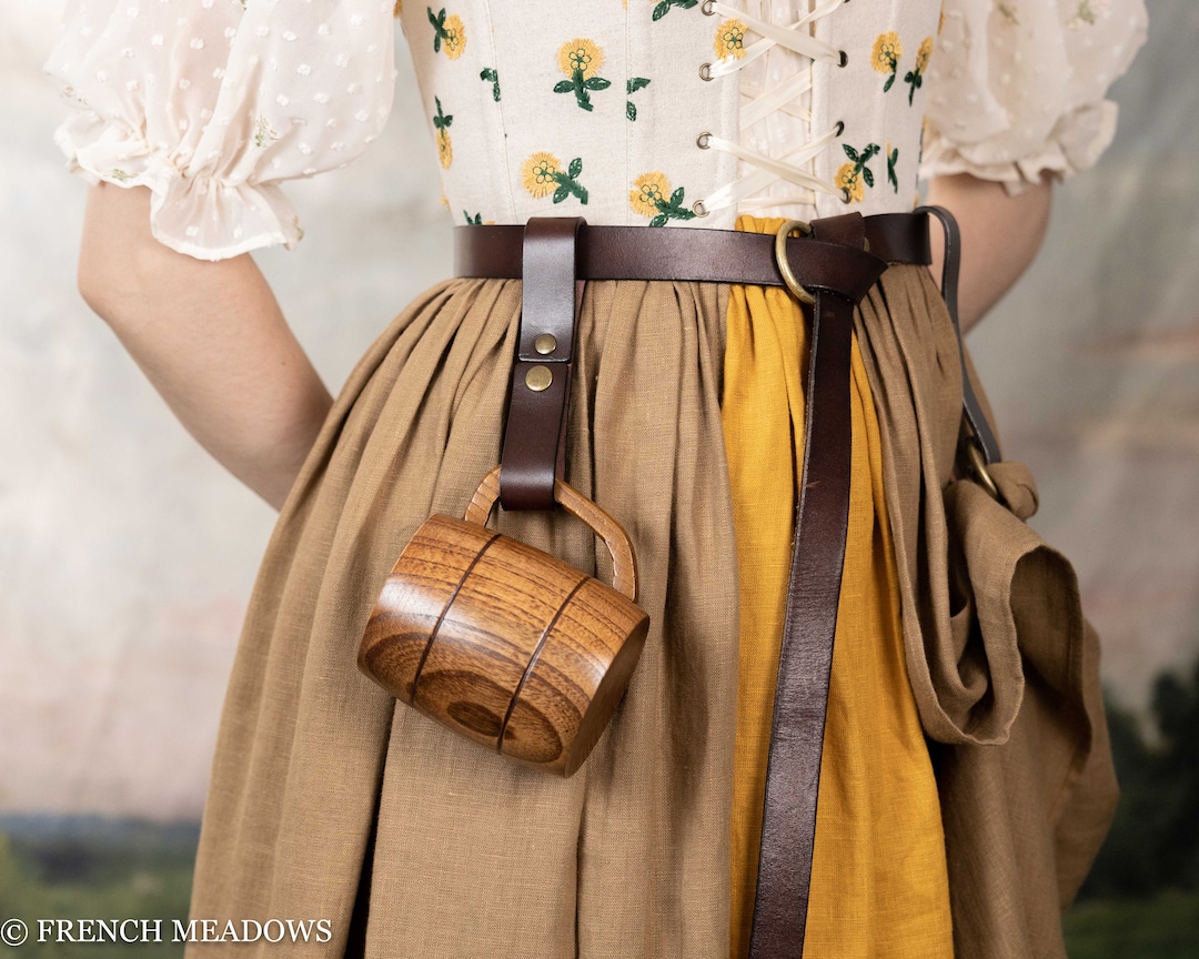 Leather Mug Holder | Tankard Strap | Tavern Mug Strap | Renaissance ...
