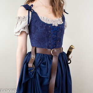 Navy Blue Renaissance Skirt Long Gathered Maxi Midi Skirt - Etsy Canada