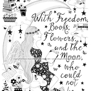 moonland coloring pages