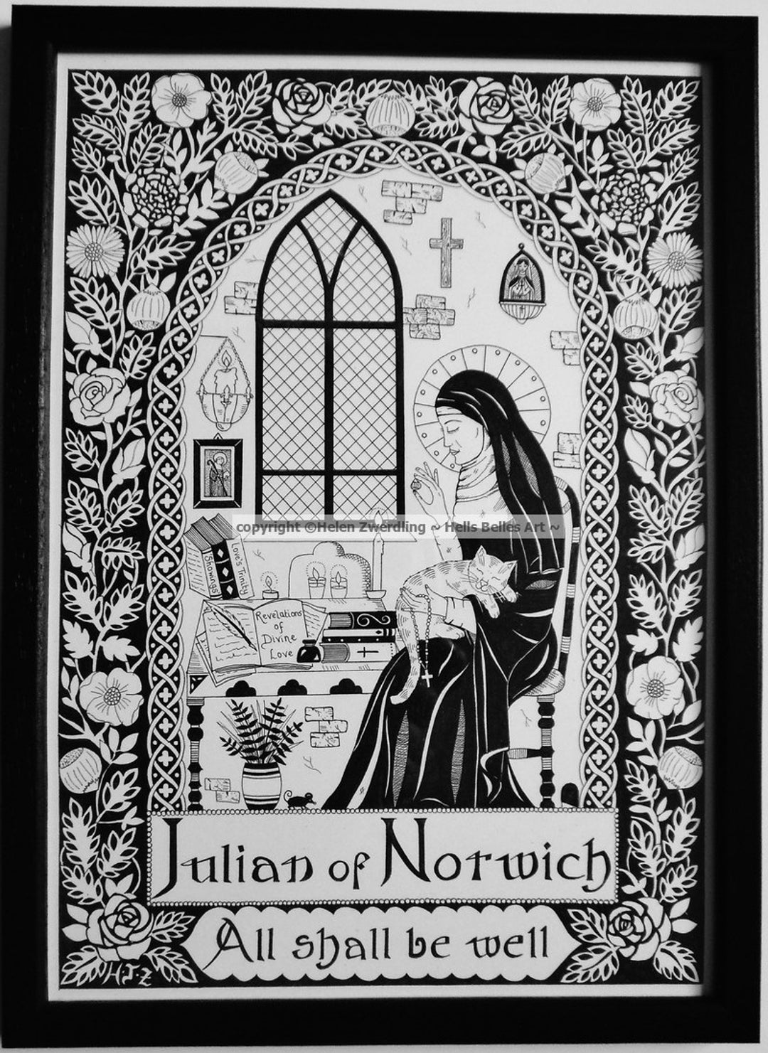 Julian of Norwich ~ Patron Saint of Cats & Contemplatives. A High ...