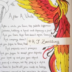 After a While Illustrated Poem by Veronica Shoffstall - a High Quality ...