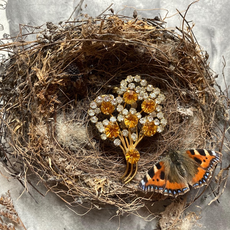 Topaz. Brooch - Etsy UK