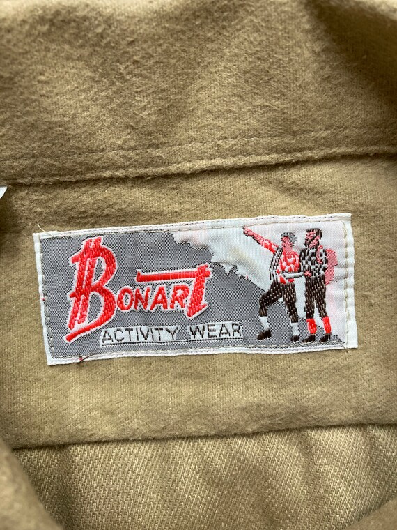 SIZE M-L 44” Chest / 1950s-60s ‘Bonart Activity Wear’… - Gem