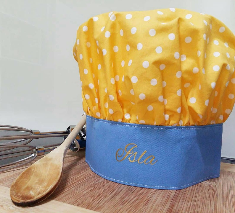 Girls Chef Hat Personalised Chef Hat Chef's Hat for | Etsy