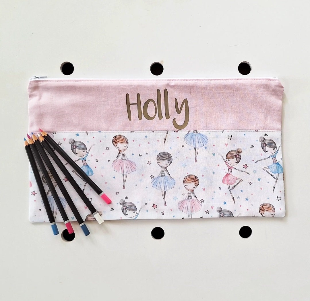 Ballerina Pencil Case | Personalised Pencil Case | Ballerina Gift ...
