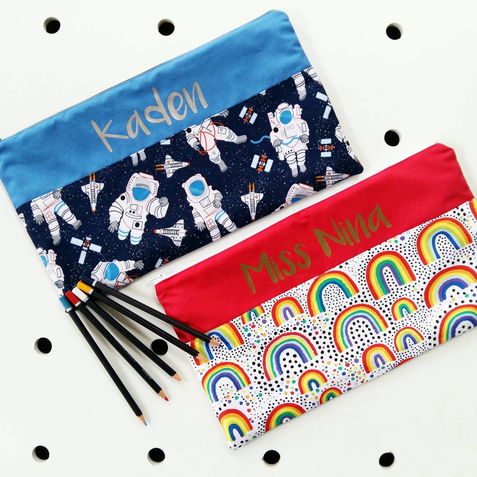 Astronaut Pencil Case Kids Pencil Case Space Gift Back | Etsy