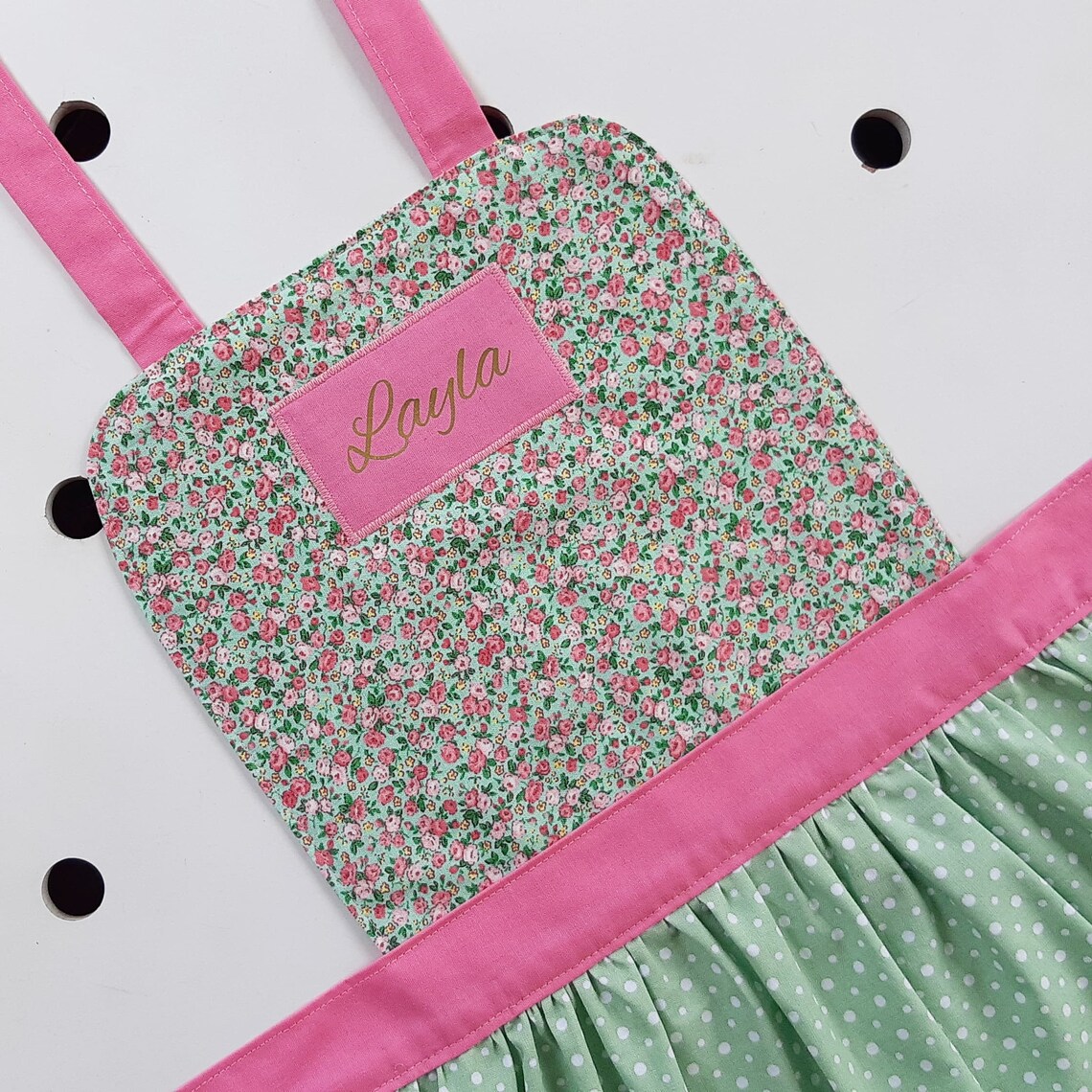 Floral Apron | Kids Apron | Children's Apron | Aprons for Kids | Girls ...