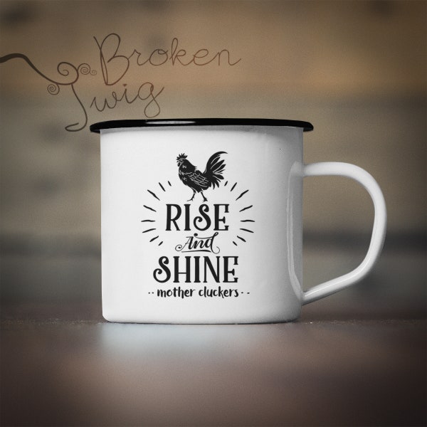 Rise and Shine Mug - Etsy