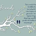 The Miracle of Friendship/ Friends Tree Branch With Birds/ BFF Gift ...