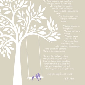 Bob Dylan Forever Young/ Baby Gift/graduation Gift/ Playroom Print ...