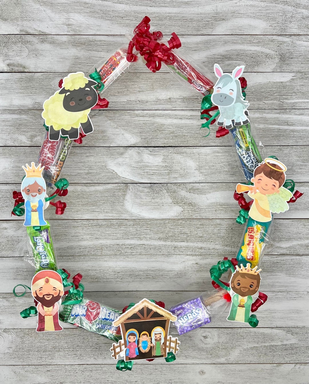 Christmas Nativity Candy Lei, Christian Party Favors, Nativity Gift ...