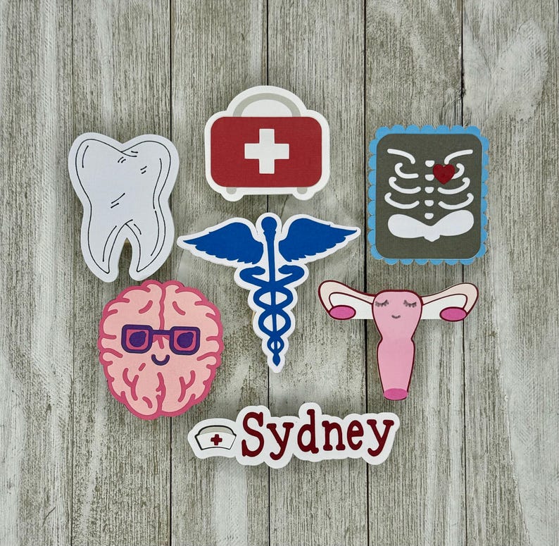 Nurse Cutouts, Medical Die Cut, Hospital Cutout, Doctor Shapes, Nurse ...
