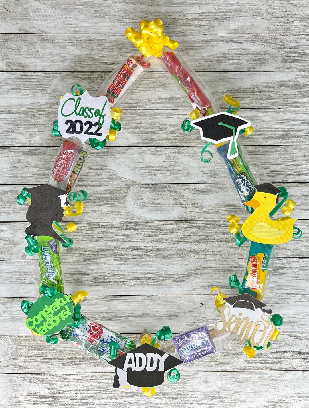 Graduation Duck, Lei for Graduation, Candy Lei Necklace, Graduation ...