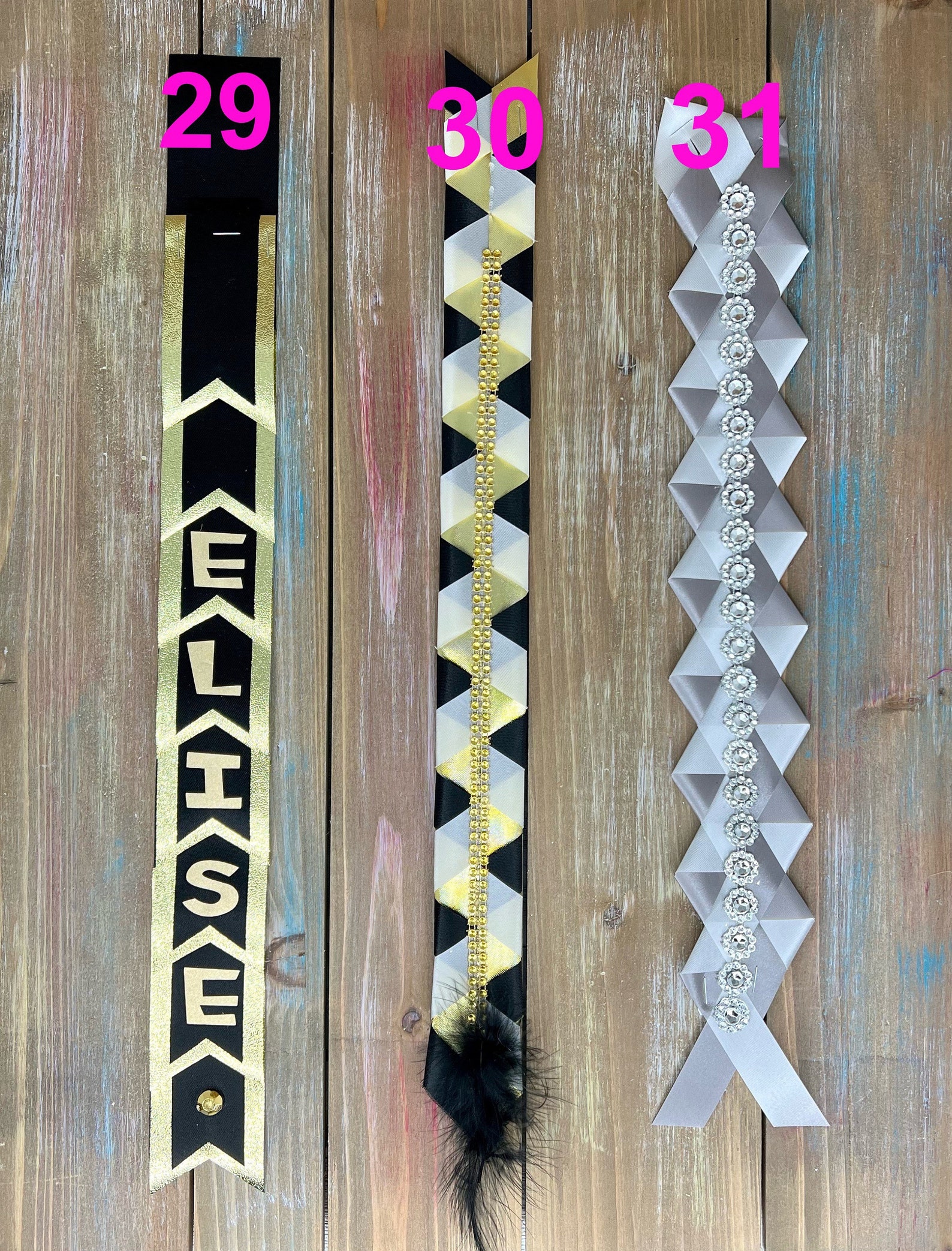 Homecoming Mums Braids Homecoming Mums Chain Mums - Etsy