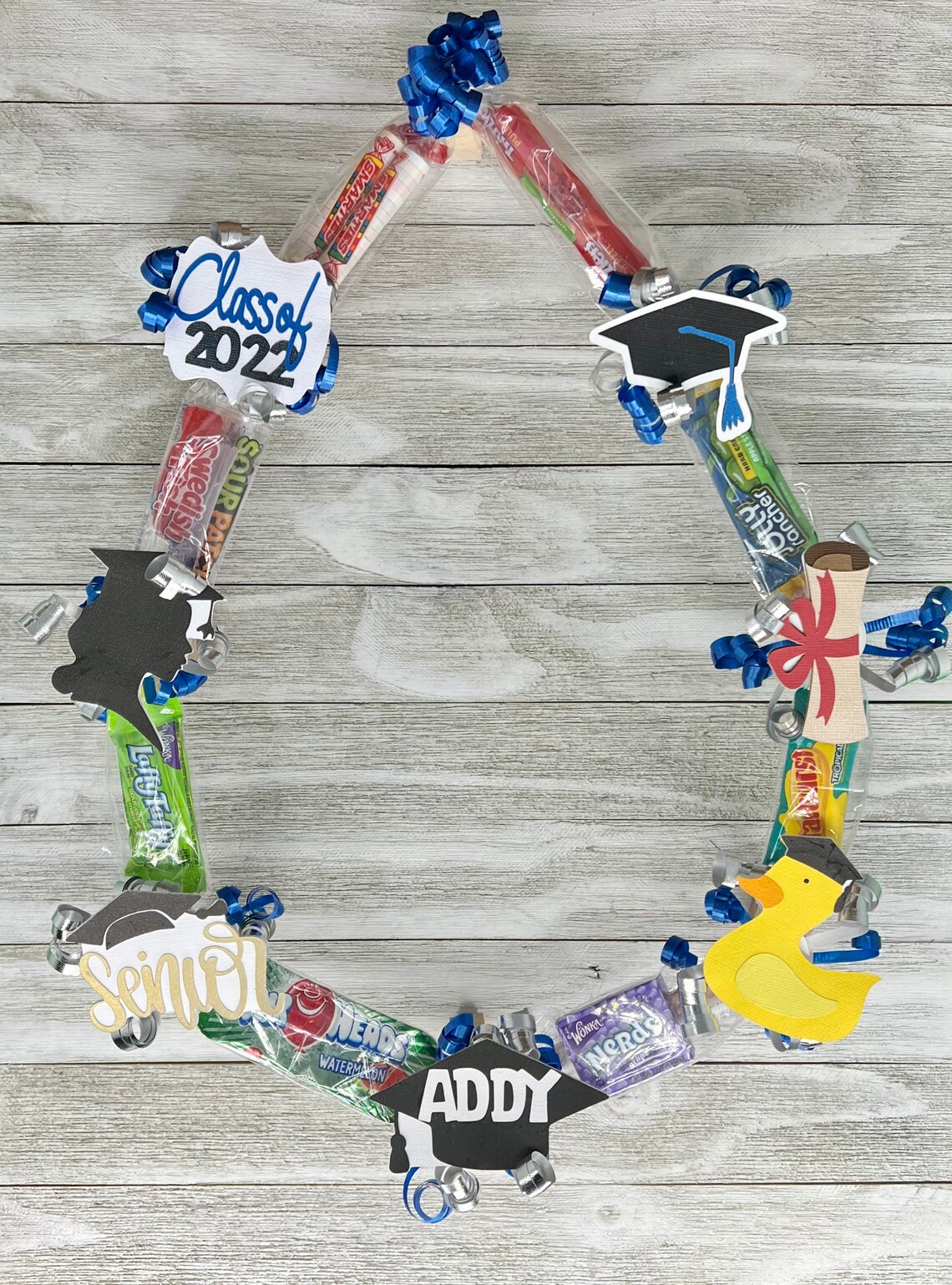 Graduation Duck, Lei for Graduation, Candy Lei Necklace, Graduation ...