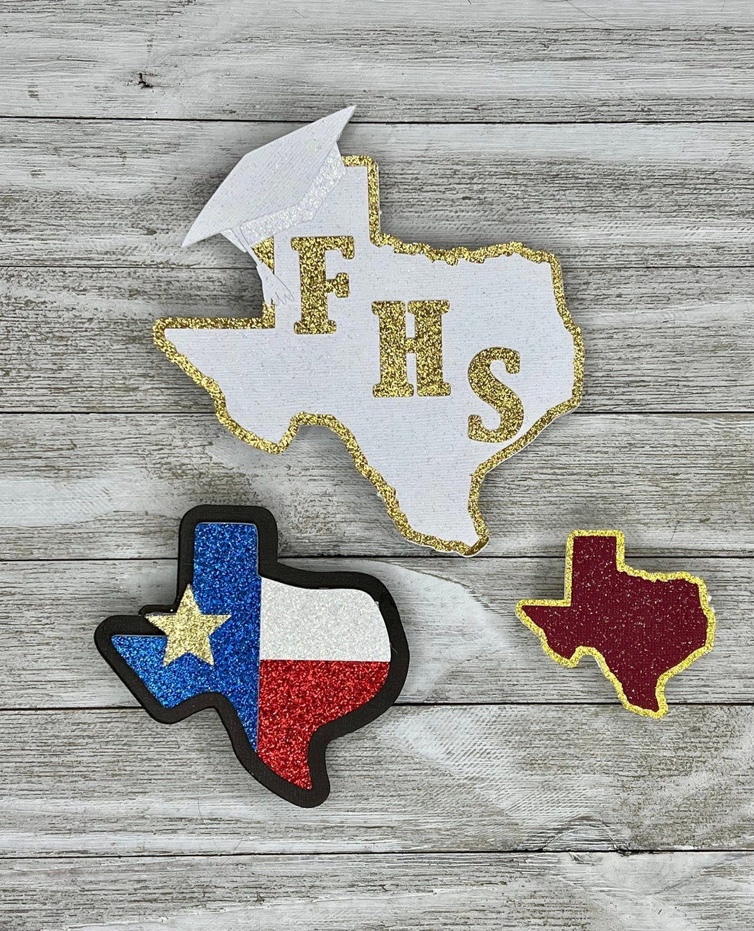 Texas Custom Homecoming Mum Cutouts, State of Texas Hoco Cutouts, Texas ...