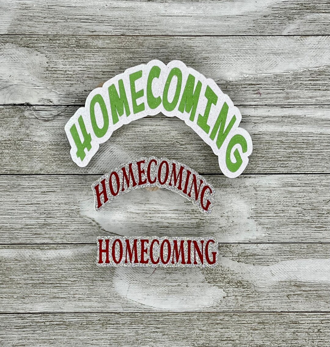 Custom Homecoming Mum Cutouts, Hoco Cutouts, Homecoming Charms ...