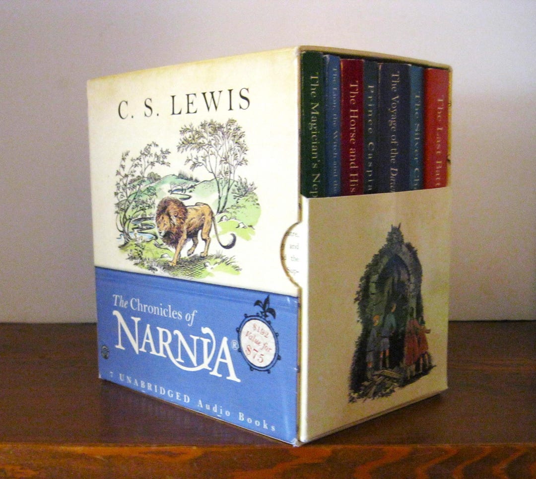 Chronicles of Narnia Cd's, Box Set of 31 Cd's, Making 7 Unabridged ...