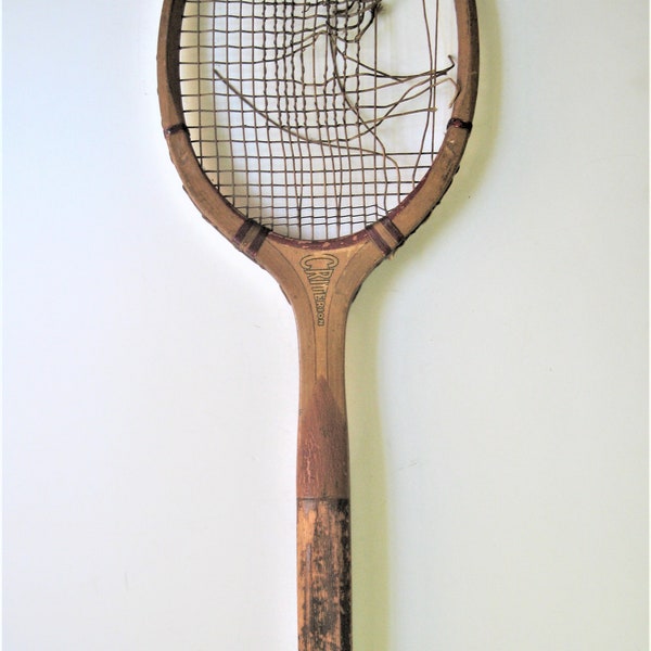 Vintage Tennis Racket - Etsy