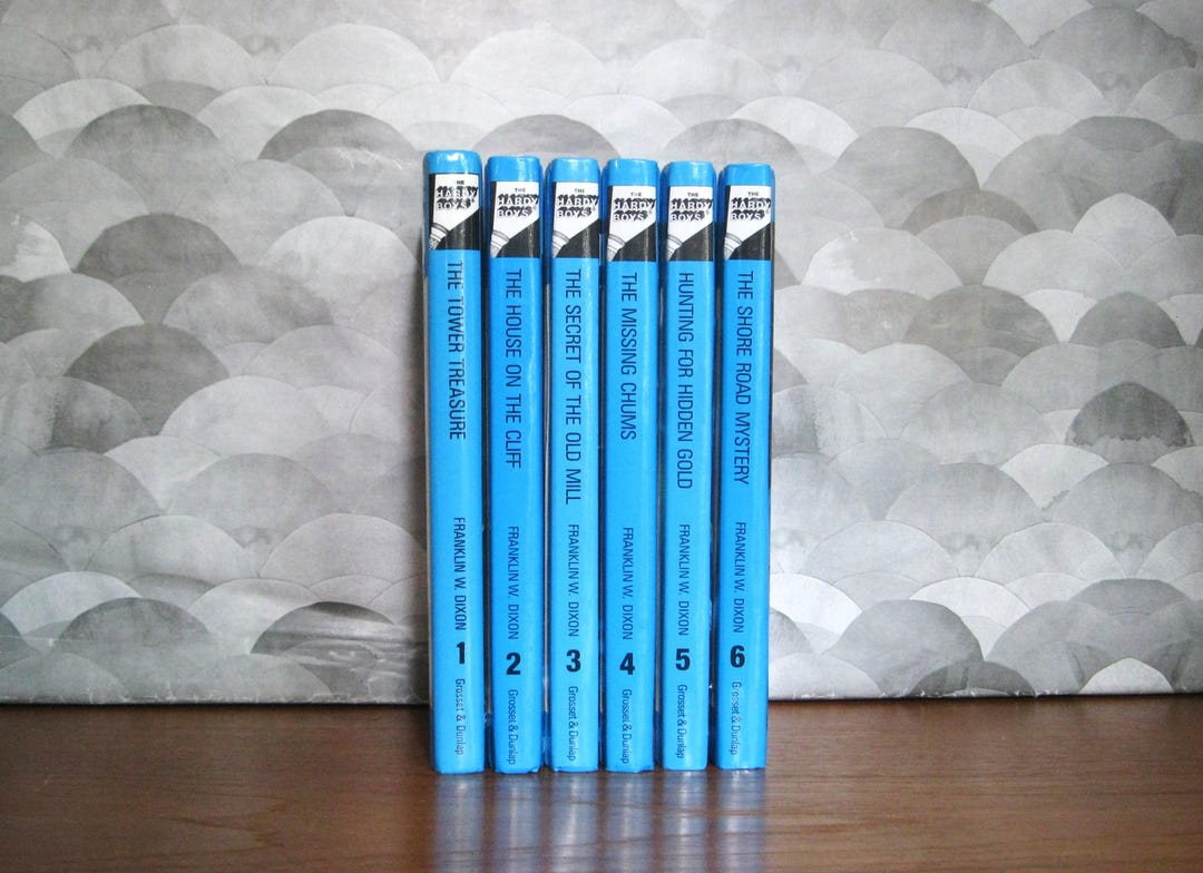 The Hardy Boys Starter Set, Six Books, New Condition - Etsy