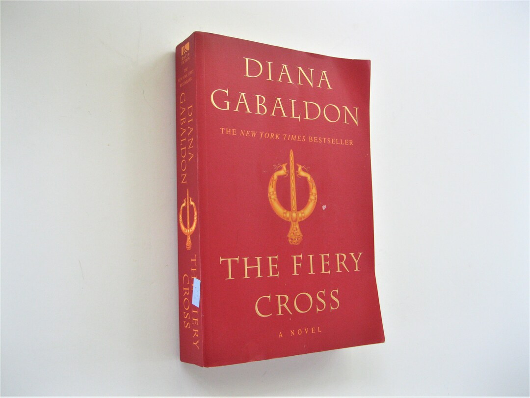 The Fiery Cross, by Diana Gabaldon, Paperback Book, First Printing - Etsy
