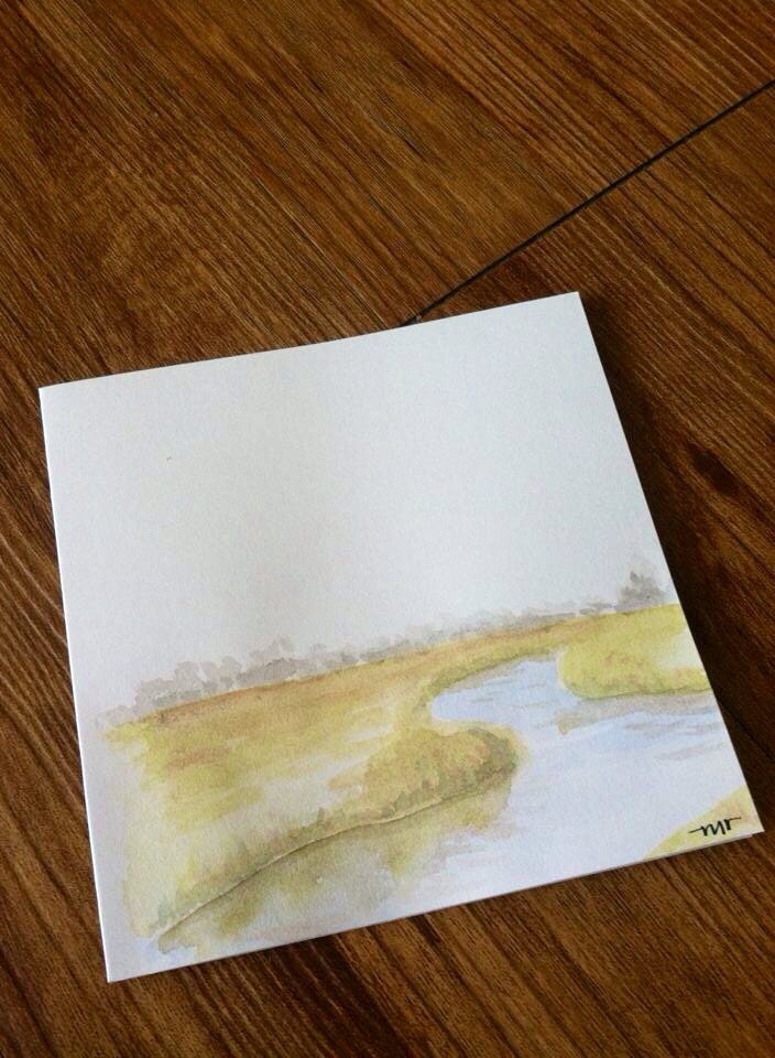 Hand Painted Greeting Cards/stationary - Etsy