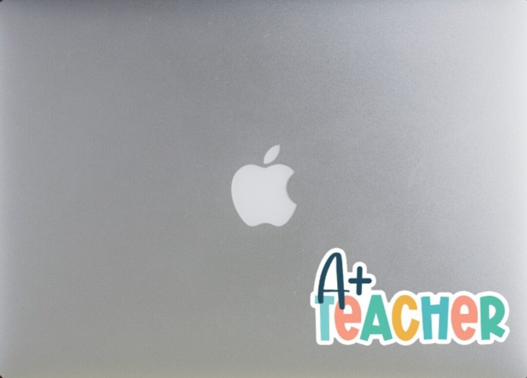 A+ Teacher Laminated Sticker, 2 Inch, Teacher Sticker, Back to School ...