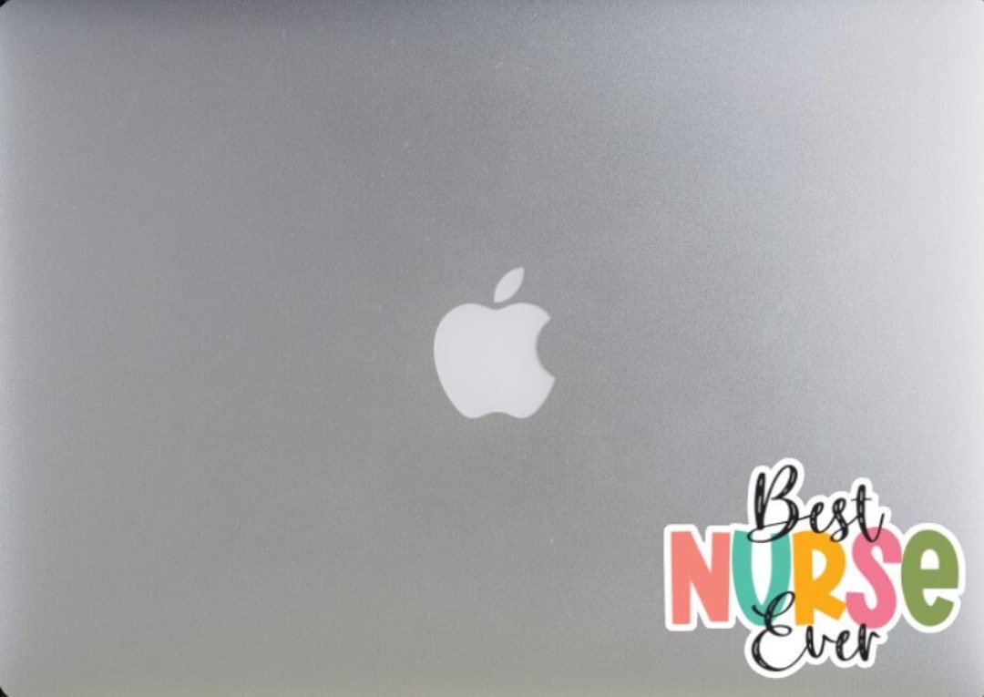 Best Nurse Ever Laminated Sticker, 1 Inch, Best Nurse Sticker, Hospital ...