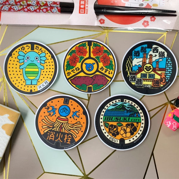 Manhole Cover Stickers - Etsy