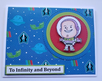 Buzz Lightyear Greeting Card - Etsy