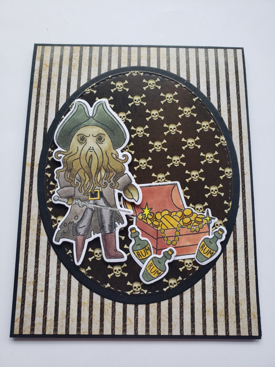 Davy Jones Card - Etsy