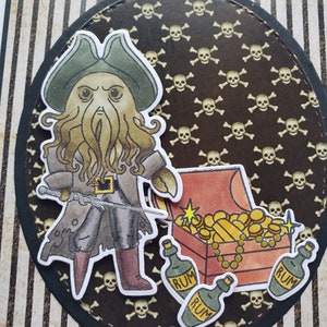 Davy Jones Card - Etsy