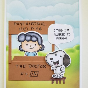Lucy Peanuts Psychiatric Booth - Etsy